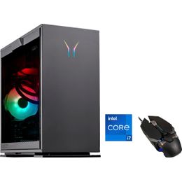Medion Gaming-PC "ERAZER Engineer X20" Computer Gr. Microsoft Windows 11 Home (64 Bit), 16 GB RAM 1000 GB SSD, grau Gaming PCs
