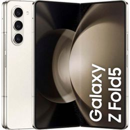 Samsung Smartphone "Galaxy Z Fold 5" Mobiltelefone Gr. 512 GB 12 GB RAM, beige (cream) Smartphone Android Bestseller