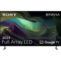 F (A bis G) Sony LED-Fernseher "KD-75X85L" Fernseher schwarz LED Fernseher