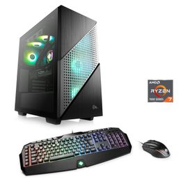 CSL Gaming-PC "Aqueon A77305 Extreme Edition" Computer Gr. Windows 11 Home,64bit, 64 GB RAM 4000 GB SSD, schwarz Gaming PCs