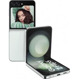 Samsung Smartphone "Galaxy Z Flip 5" Mobiltelefone Gr. 256 GB 8 GB RAM, grün (mint) Smartphone Android