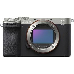 Sony Systemkamera "Alpha 7C II" Fotokameras silberfarben Systemkameras Bestseller