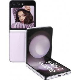 Samsung Smartphone "Galaxy Z Flip 5" Mobiltelefone Gr. 256 GB 8 GB RAM, lila (lavender) Smartphone Android