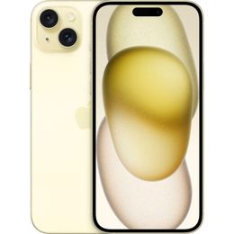 Apple Smartphone "iPhone 15 Plus 256GB" Mobiltelefone gelb (yellow) iPhone
