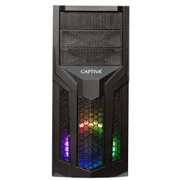Captiva Gaming-PC "Advanced Gaming I65-087" Computer Gr. ohne Betriebssystem, 8 GB RAM 500 GB SSD, schwarz Gaming PCs