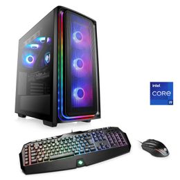 CSL Gaming-PC "Aqueon C99375 Extreme Edition" Computer Gr. Windows 11 Home,64bit, 32 GB RAM 1000 GB SSD, schwarz Gaming PCs