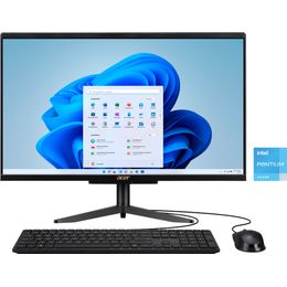 Acer All-in-One PC "Aspire C24-1600" Computer Gr. Microsoft Windows 11 Home (64 Bit), 8 GB RAM 512 GB SSD, schwarz All in One PC
