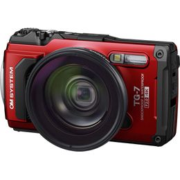 Olympus Kompaktkamera "Tough TG-7" Fotokameras rot Kompaktkameras