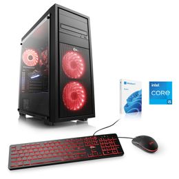 CSL Gaming-PC "Speed L5110" Computer Gr. Windows 11 Home,64bit, 16 GB RAM 1000 GB SSD, schwarz Gaming PCs