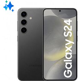 Samsung Smartphone "Galaxy S24 128GB" Mobiltelefone AI-Funktionen schwarz (onyx black) Smartphone Android Bestseller