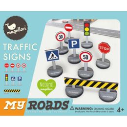 Straßenbau-Set MyRoads TRAFFIC SIGNS 17-teilig