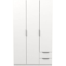 Demeyere Group Drehtürenschrank Kinderkleiderschrank, 2 Schubladen, 3 Türen Breite ca. 120cm, Höhe ca. 200cm