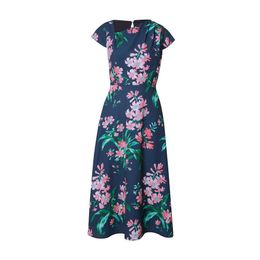 Coast Kleid Damen Größe 40 marine / türkis / grün / pitaya Winterkleid