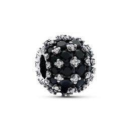 Pandora Charm-Einhänger Schwarzer Charm aus 925er Silber