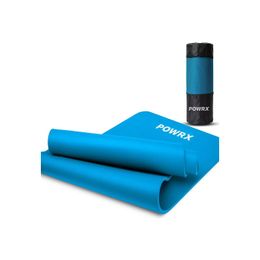 POWRX Yogamatte Gymnastikmatte Yogamatte Phthalatfrei Hautfreundlich