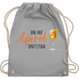 Shirtracer Turnbeutel Bin auf Aperol Spritztour JGA Mädelsabend Spritz Tour