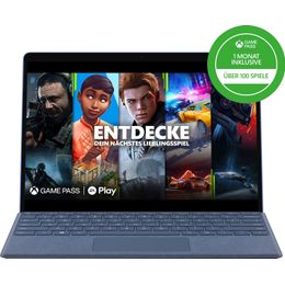 Microsoft Convertible Notebook "Surface Pro 9" Notebooks Gr. 8 GB RAM 256 GB SSD, blau (saphir) Convertible Notebooks