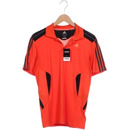 Adidas Herren Poloshirt, orange, Gr. 46