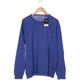 Gant Herren Pullover, blau, Gr. 56