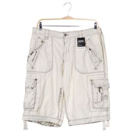 CAMP DAVID Herren Shorts, weiß, Gr. 56