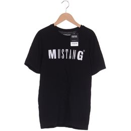 Mustang Damen T-Shirt, schwarz, Gr. 36