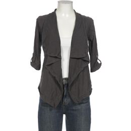 Opus Damen Strickjacke, grau, Gr. 36