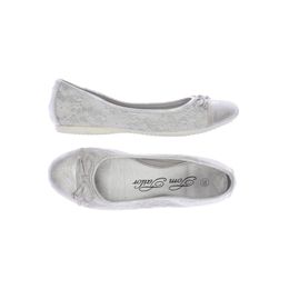 Tom Tailor Damen Ballerinas, grau