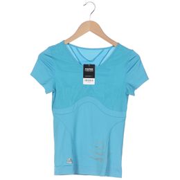 Adidas Damen T-Shirt, blau, Gr. 30
