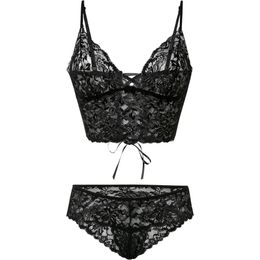 bonprix Bustier und String ouvert (2-tlg.Set)