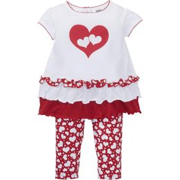 bonprix Baby T-Shirt + Leggings (2-tlg.) Bio-Baumwolle