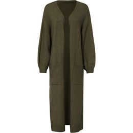 bonprix Oversize-Strickjacke in Midilänge