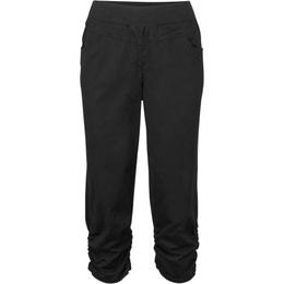 bonprix Baumwoll-Capri-Hose mit Bequembund und Raffung