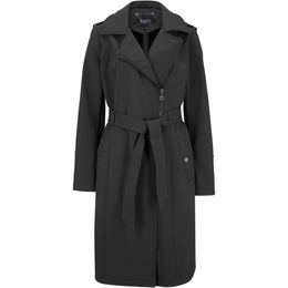 bonprix Softshellmantel in Trenchcoat-Optik