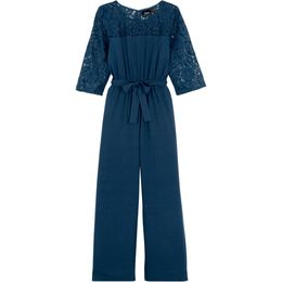 bonprix Mädchen Jumpsuit mit Spitze