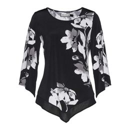 bonprix Shirt-Tunika mit floralem Muster