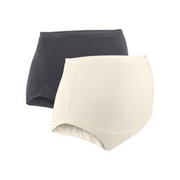 bonprix Überbauchslip mit Bio-Baumwolle (2er Pack)