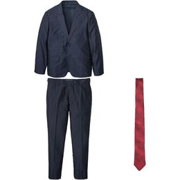 bonprix Anzug (3-tlg.Set): Sakko, Hose, Krawatte