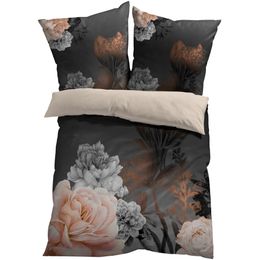 bonprix Wendebettwäsche mit Blumen Design