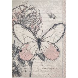 bonprix Teppich mit großem Schmetterling