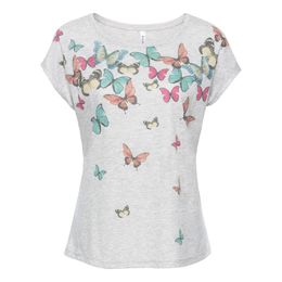 bonprix Shirt mit Schmetterlingen