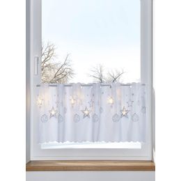 bonprix LED Scheibengardine mit winterlichem Druck