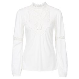 bonprix Langarmshirt mit Spitze