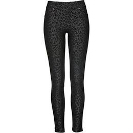 bonprix Jeggings mit Leo-Druck