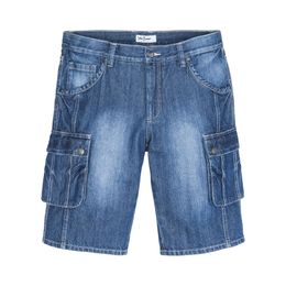bonprix Cargo-Jeans-Bermuda Regular Fit