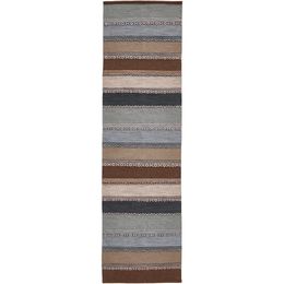 bonprix Kelim-Teppich mit Streifen in sanften Naturtönen