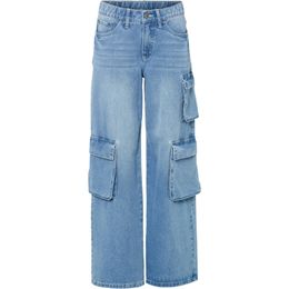 bonprix Cargo-Jeans aus reiner Baumwolle