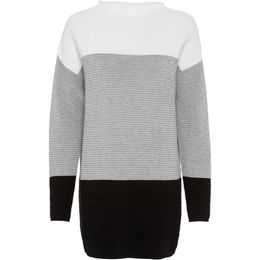 bonprix Gestreifter Long-Pullover