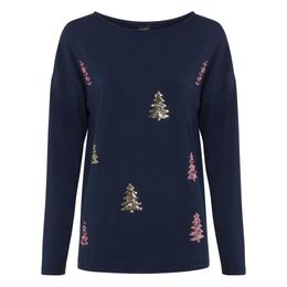 bonprix Oversize-Shirt mit Weihnachtsmotiv