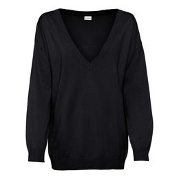 bonprix Oversize-Pullover mit V-Ausschnitt