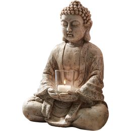bonprix Deko-Figur Buddha mit Teelichthalter